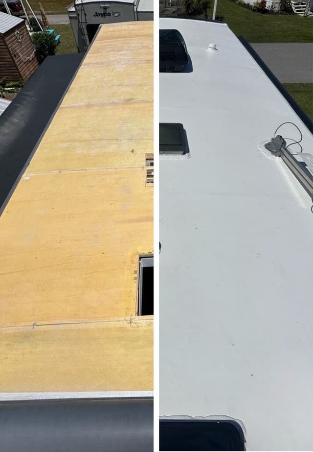 RV Roof Coating Services Near Me, Camper Roof Coating